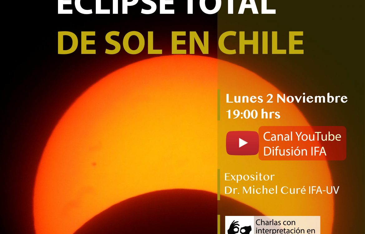 II Charla Pública de Astronomía ciclo 2020: “Eclipse total de sol en ...